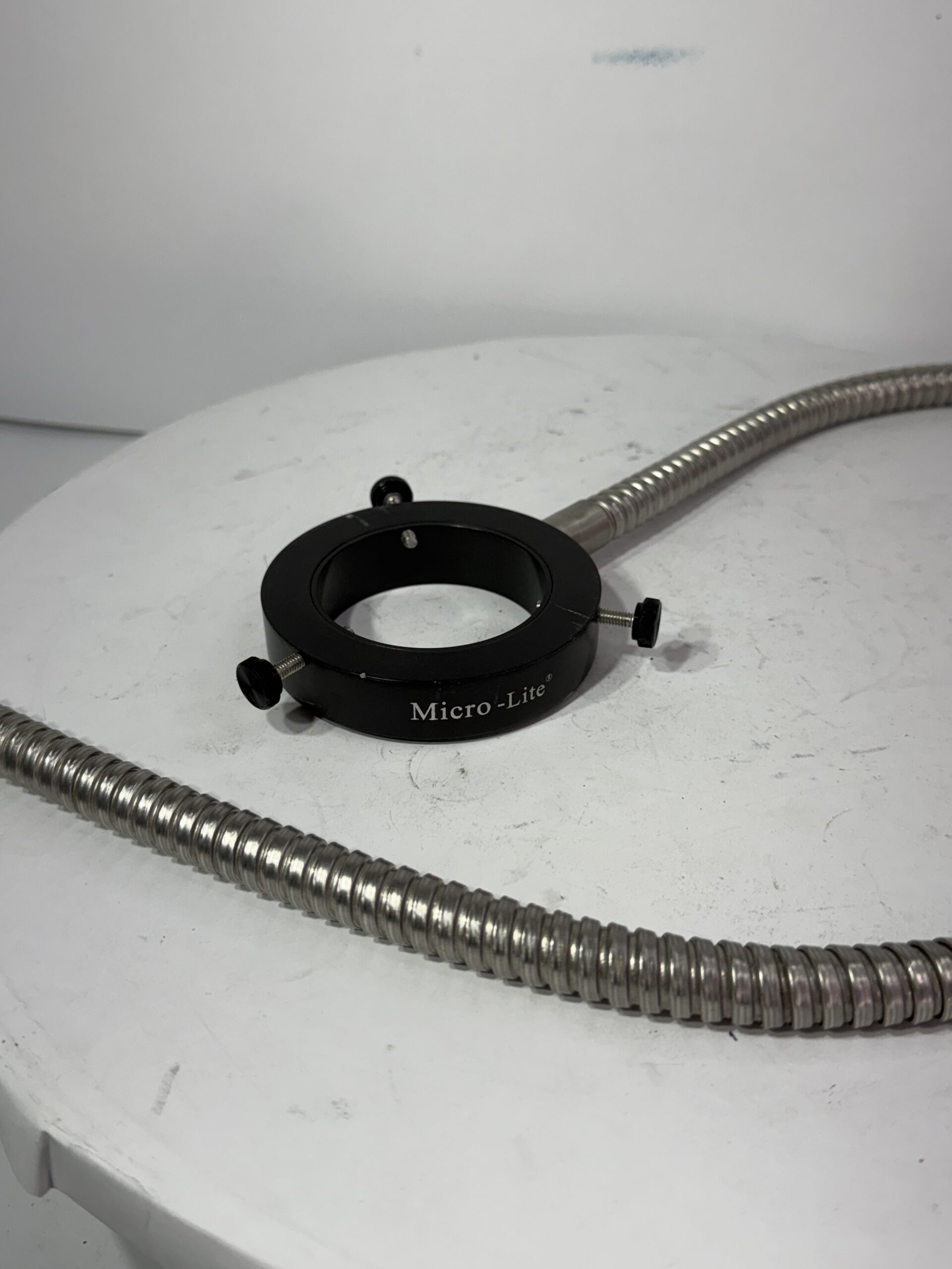 Micro-Lite Optic 60mm Ring Light - 15mm Ferrule, 3' Cable
