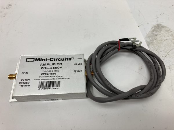 Mini-Circuits ZRL-3500+ Low Noise Amplifier - Coaxial Microwave ...