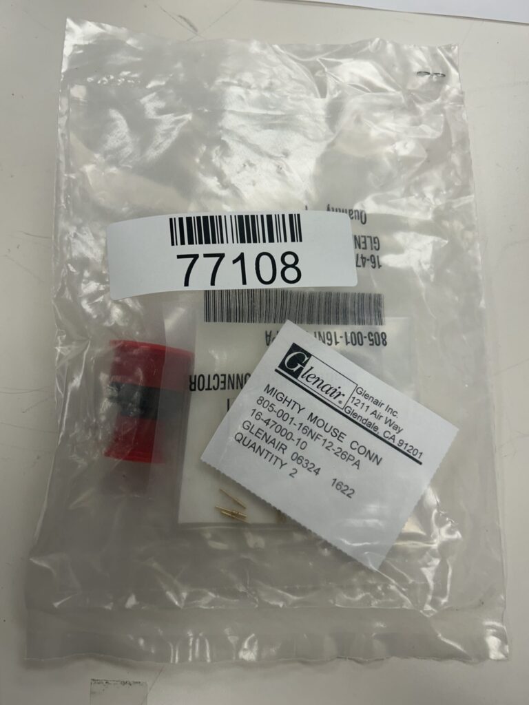 Glenair Mighty Mouse connector 82N-25011-23 REV : P - Multi-Pin and Mil ...