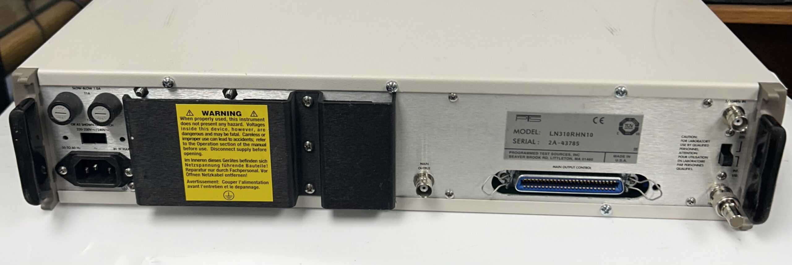 PTS310 Programmed Test Sources - Other Test Equipment - BMI SURPLUS INC