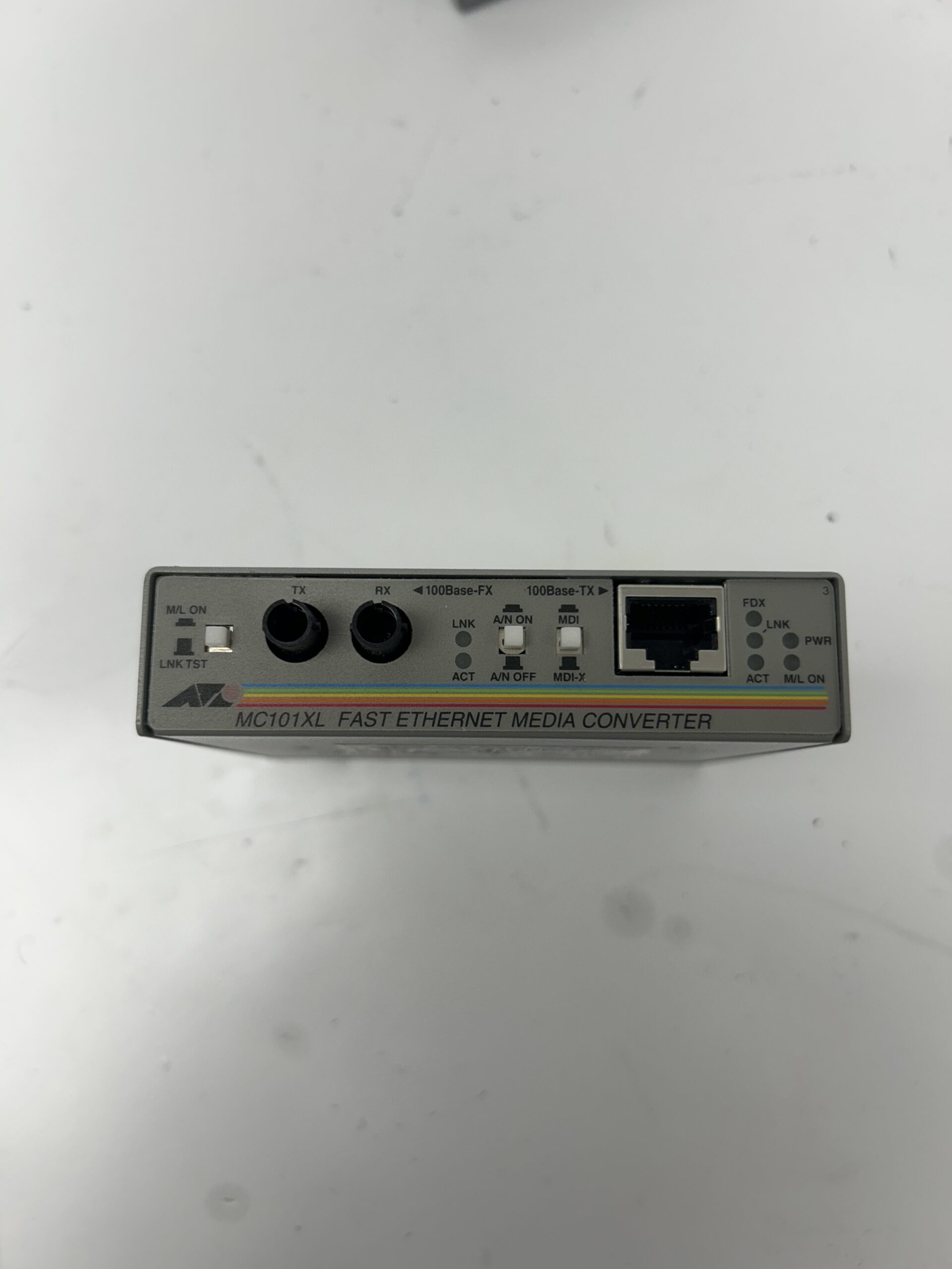 ALLIED TELESYN INTERNATIONAL MC101XL FAST ETHERNET MEDIA CONVERTER