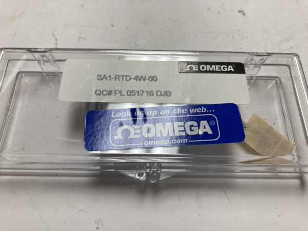 Omega SA1-RTD RTD Sensor Thin Film DIN Platinum - Cable Connectors ...