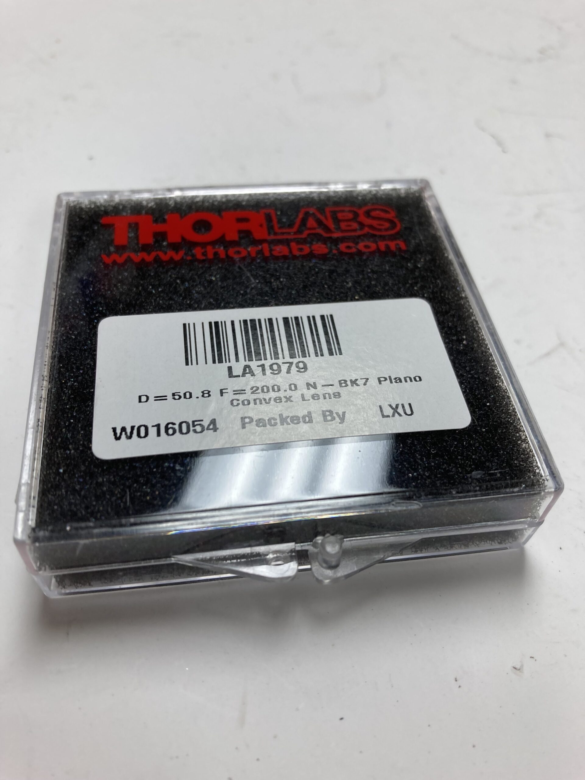 Thorlabs LA1979 Plano Convex Lens - Optical Components, Optical Lenses ...