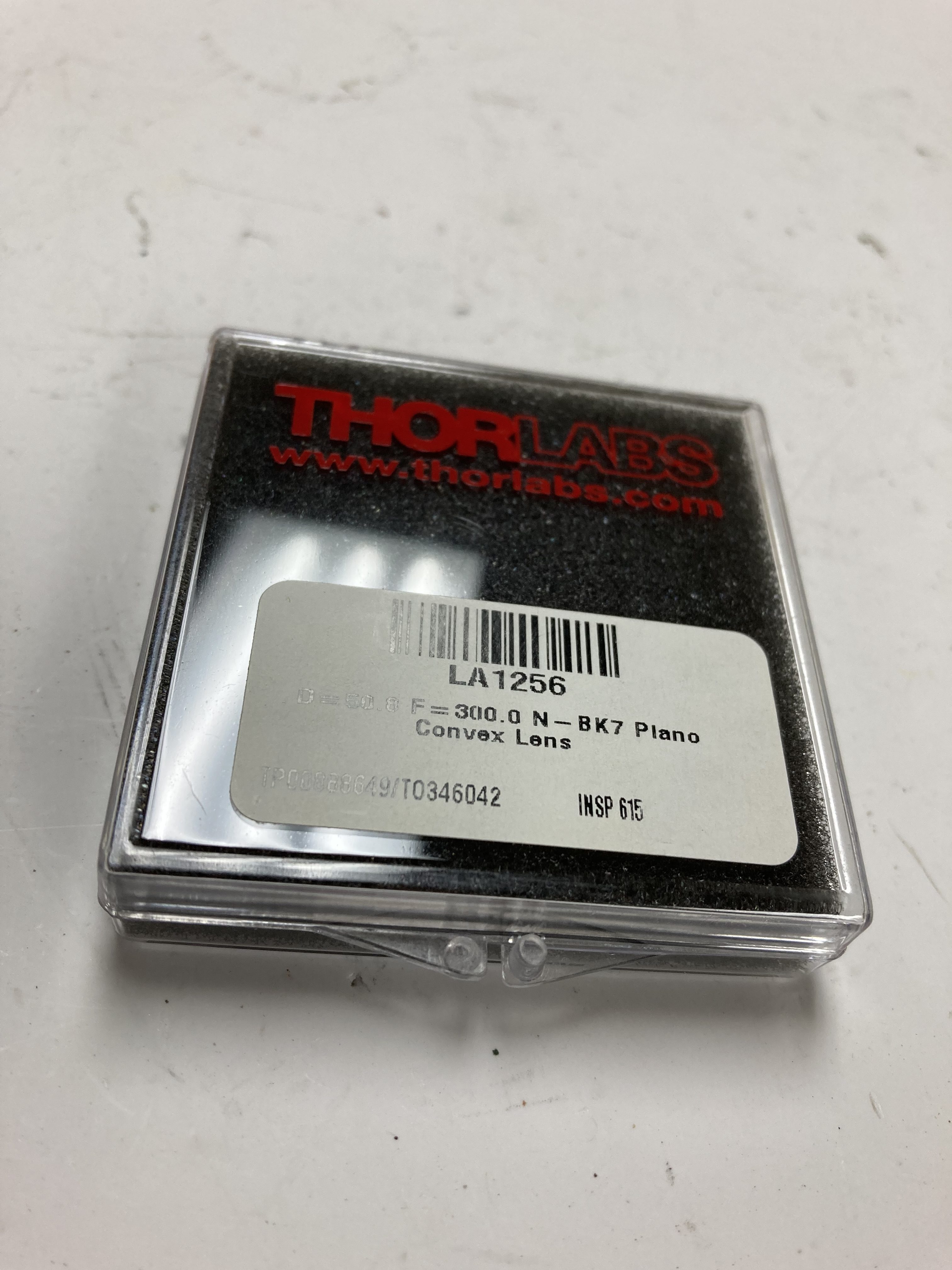 Thorlabs LA1256 Plano Convex Lens - Optical Components, Optical Lenses ...