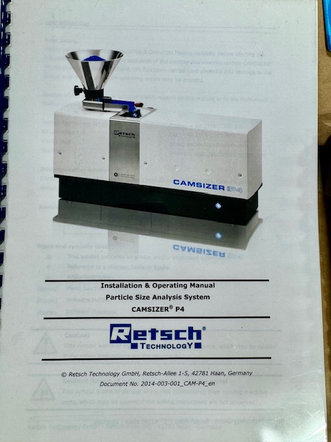 HORIBA CAMSIZER P4 Particle Analysis System