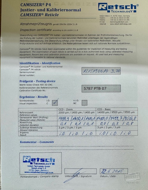 HORIBA CAMSIZER P4 Particle Analysis System