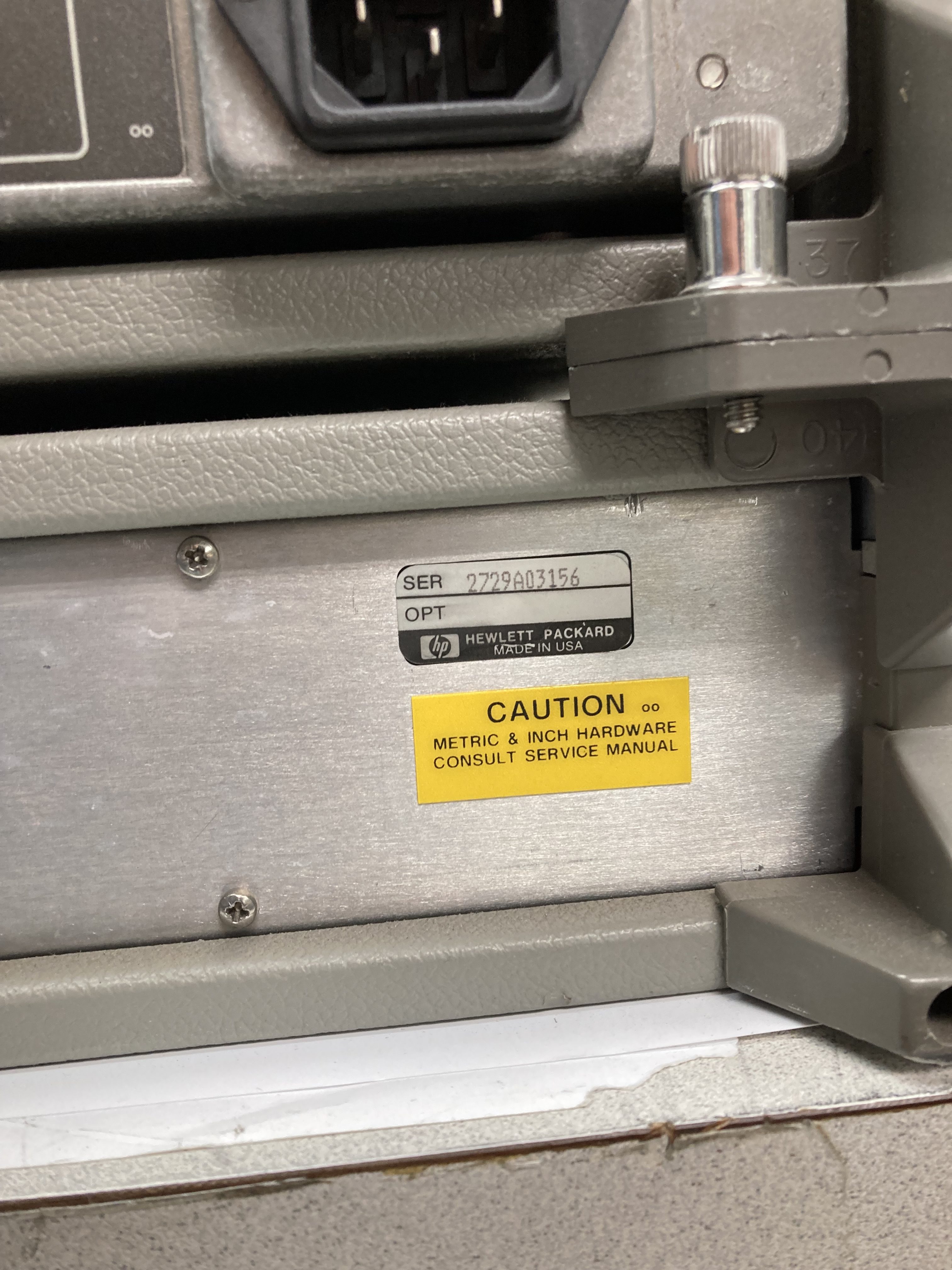 HP 8753B Network Analyzer with HP 85046A S-Parameter Test Set ...