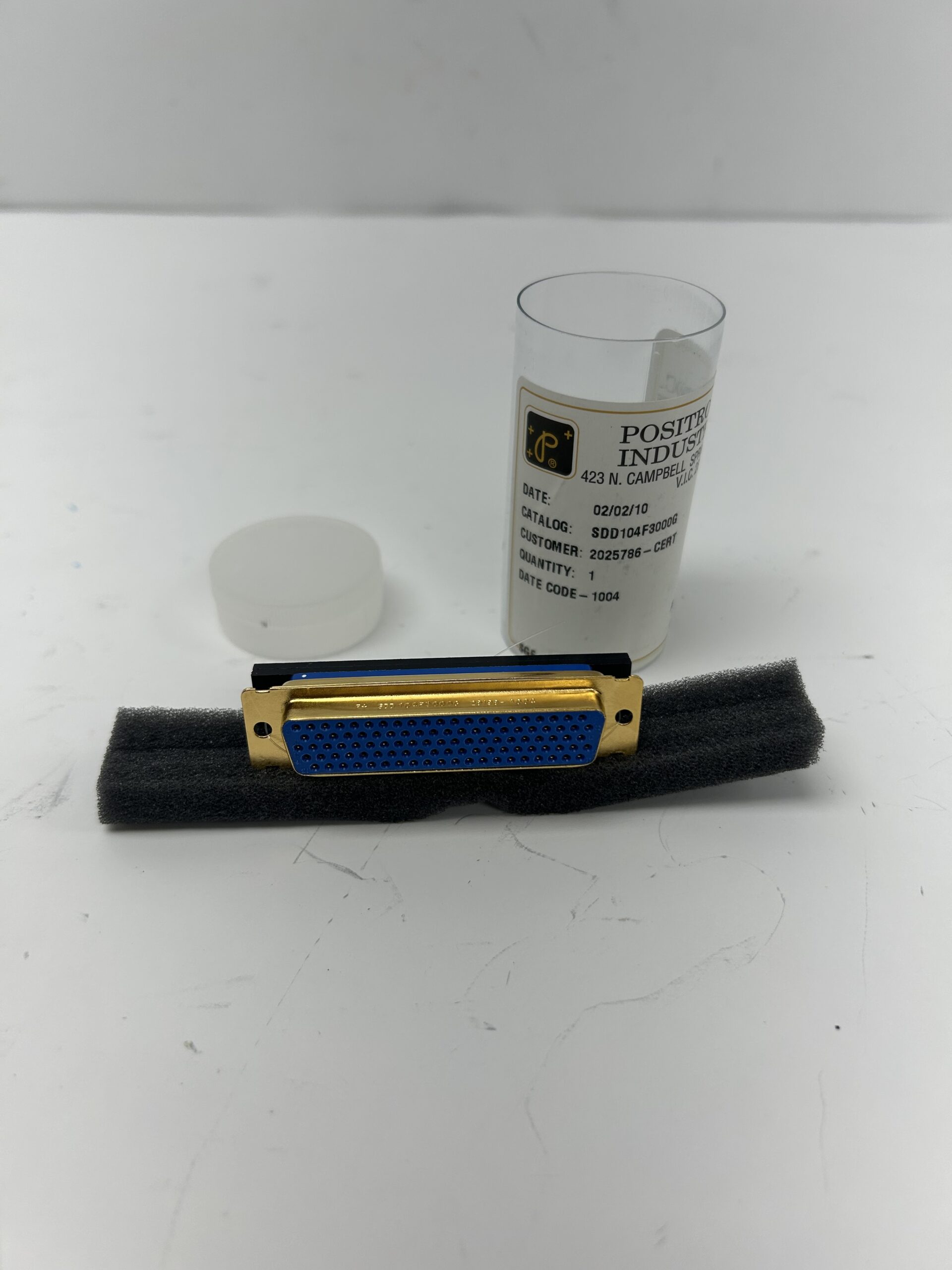 Positronic SDD104F30000G D-Sub Connector