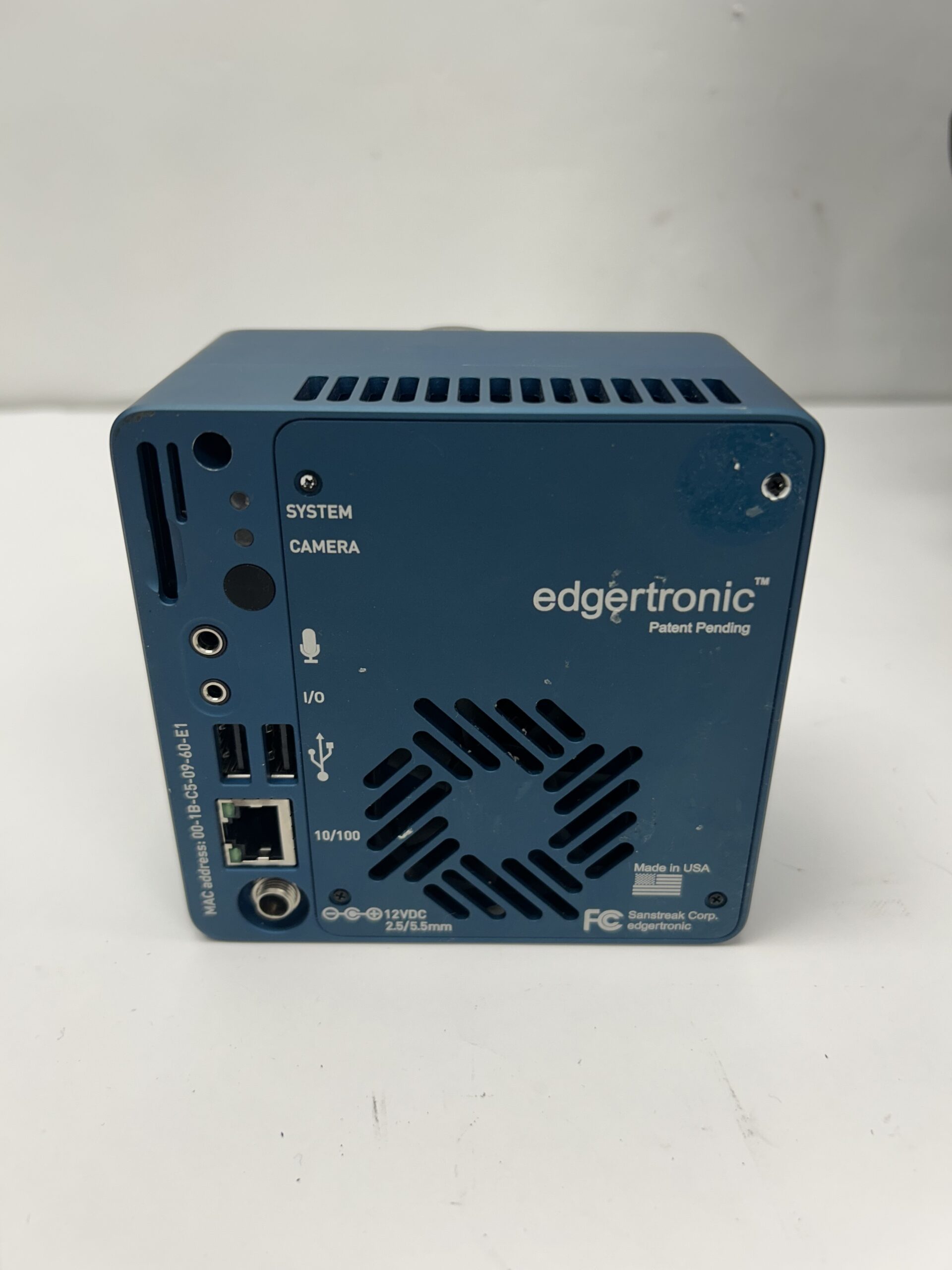 Edgertronic SC2X High-Speed Camera for Slow Motion Video
