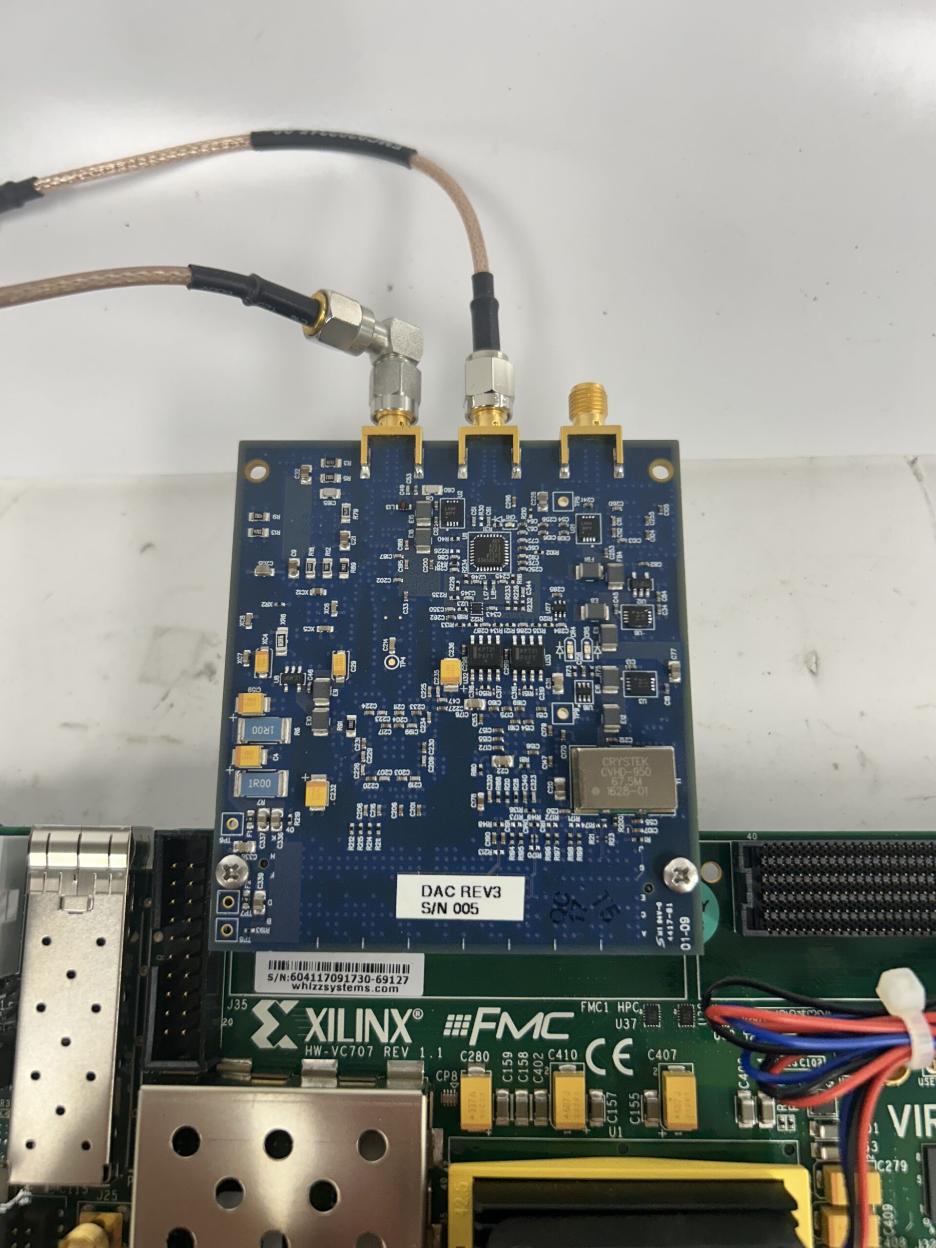HW-VC707 Xilinx FMC Development Board – FPGA Platform