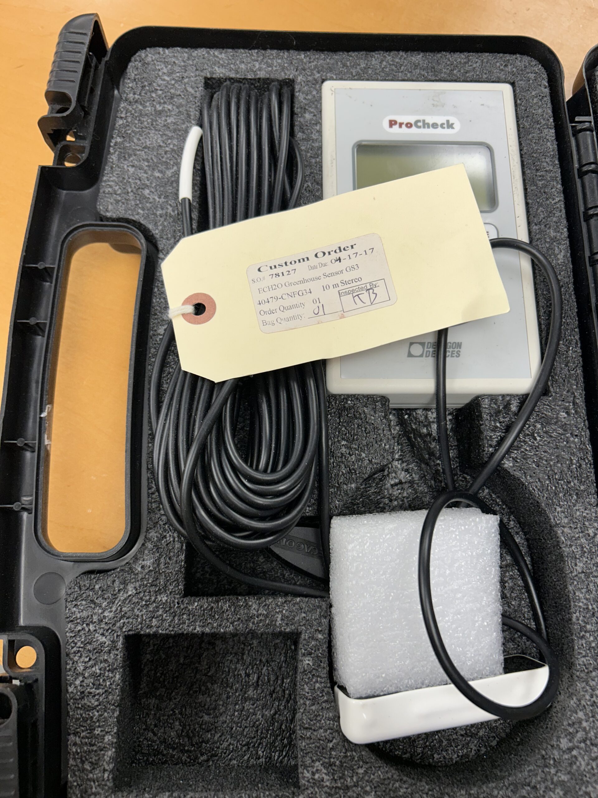 Decagon GS3 Soil Sensor with Controller - Temperature Monitoring