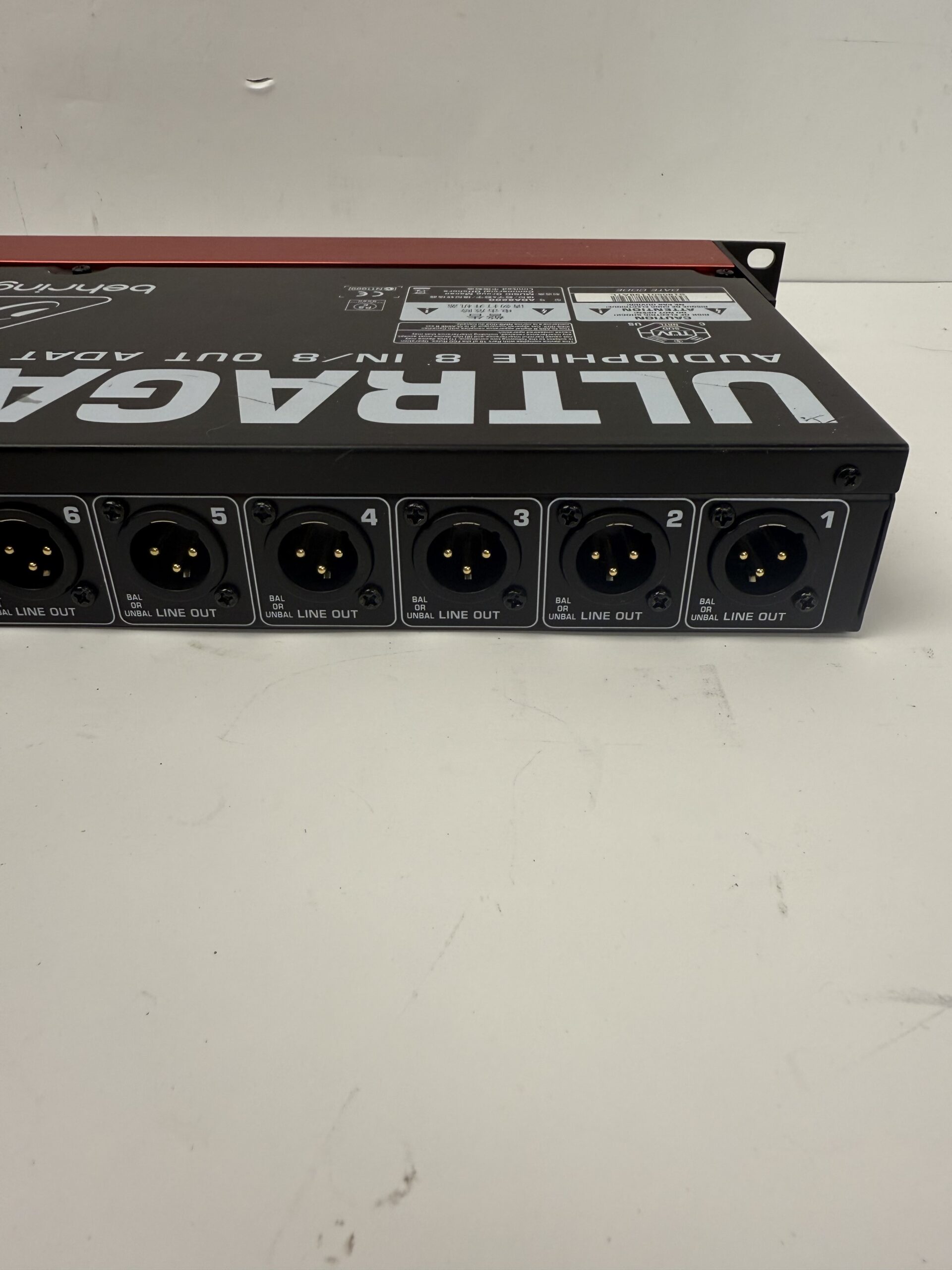 Behringer ADA8200 UltraGain Microphone Preamp