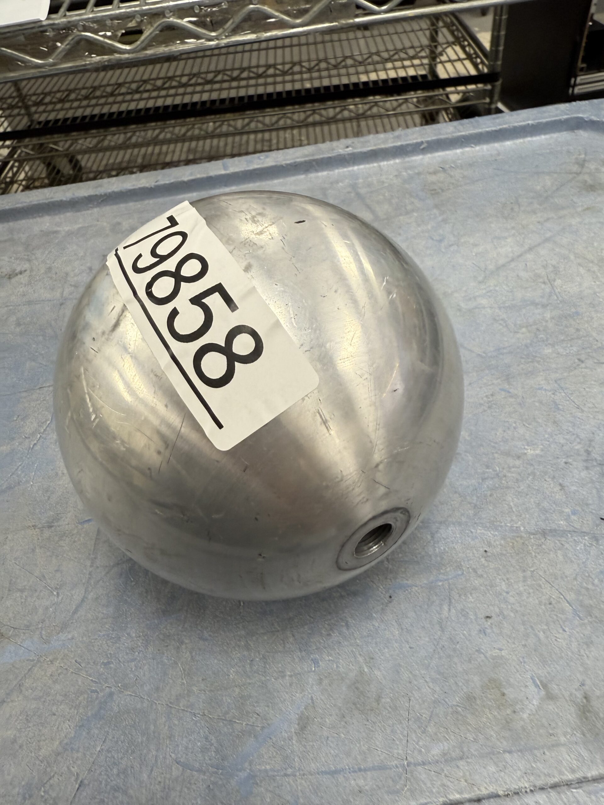 Heavy-Duty Aluminum Vacuum Sphere - UHV Chamber