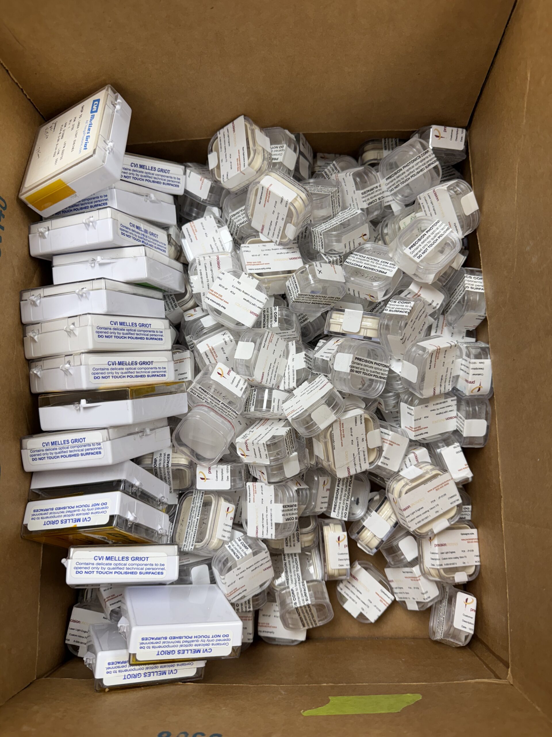 Precision Photonics Red Optronics Cylindrical Optics Components