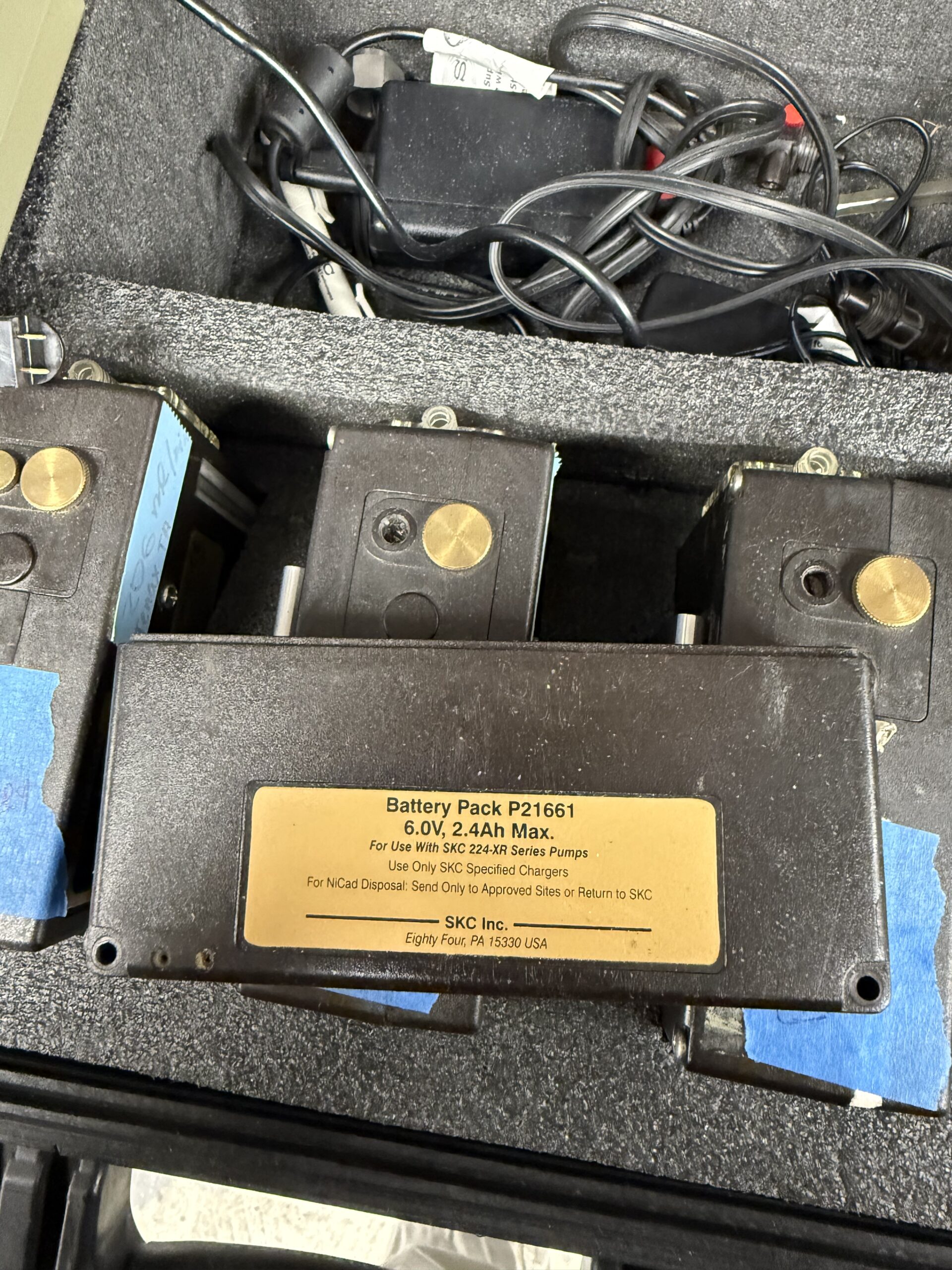 SKC AirChek 224-PCXR4 Air Sampling Pump – XR Series