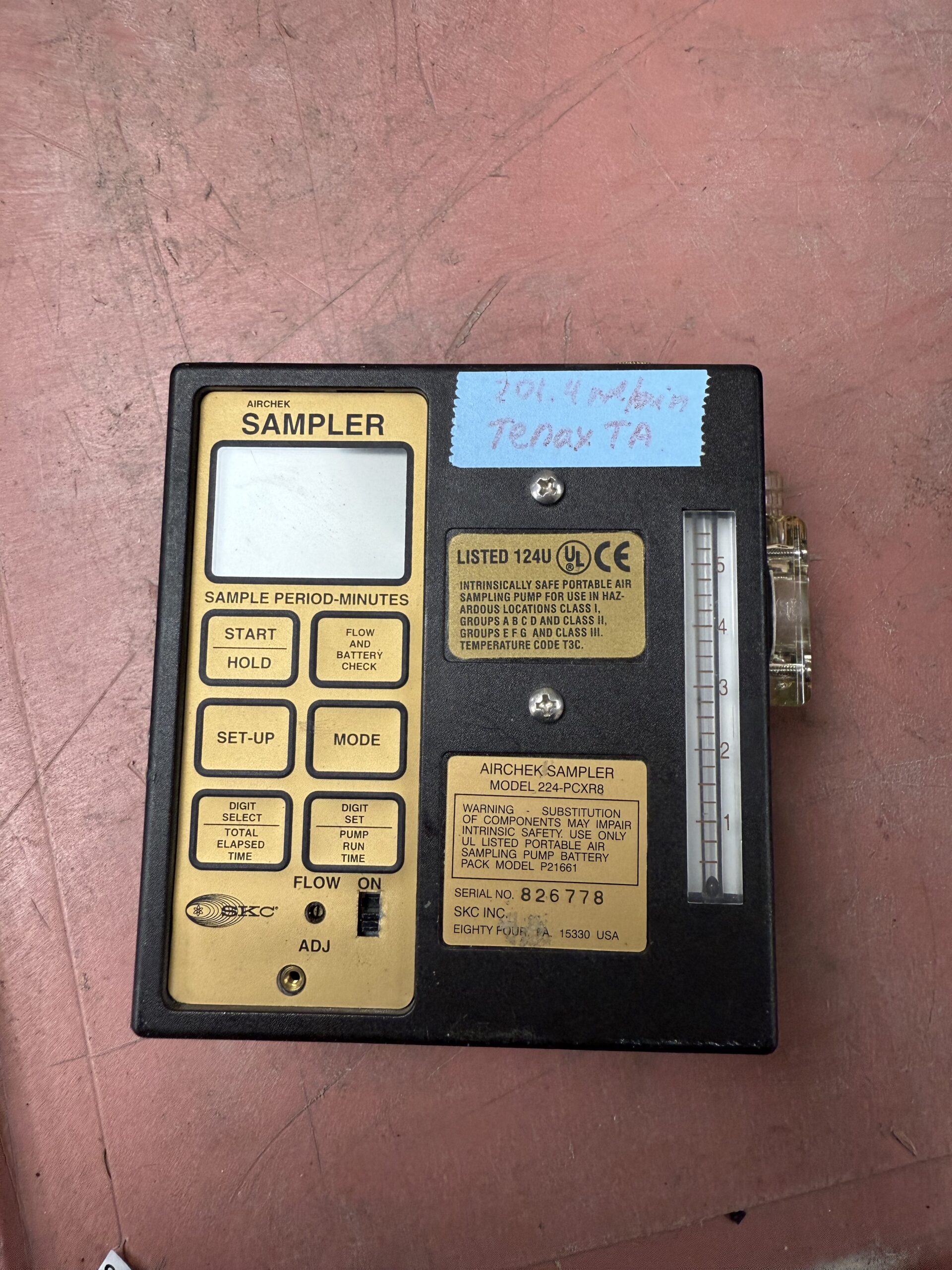 SKC AirChek 224-PCXR4 Air Sampling Pump – XR Series