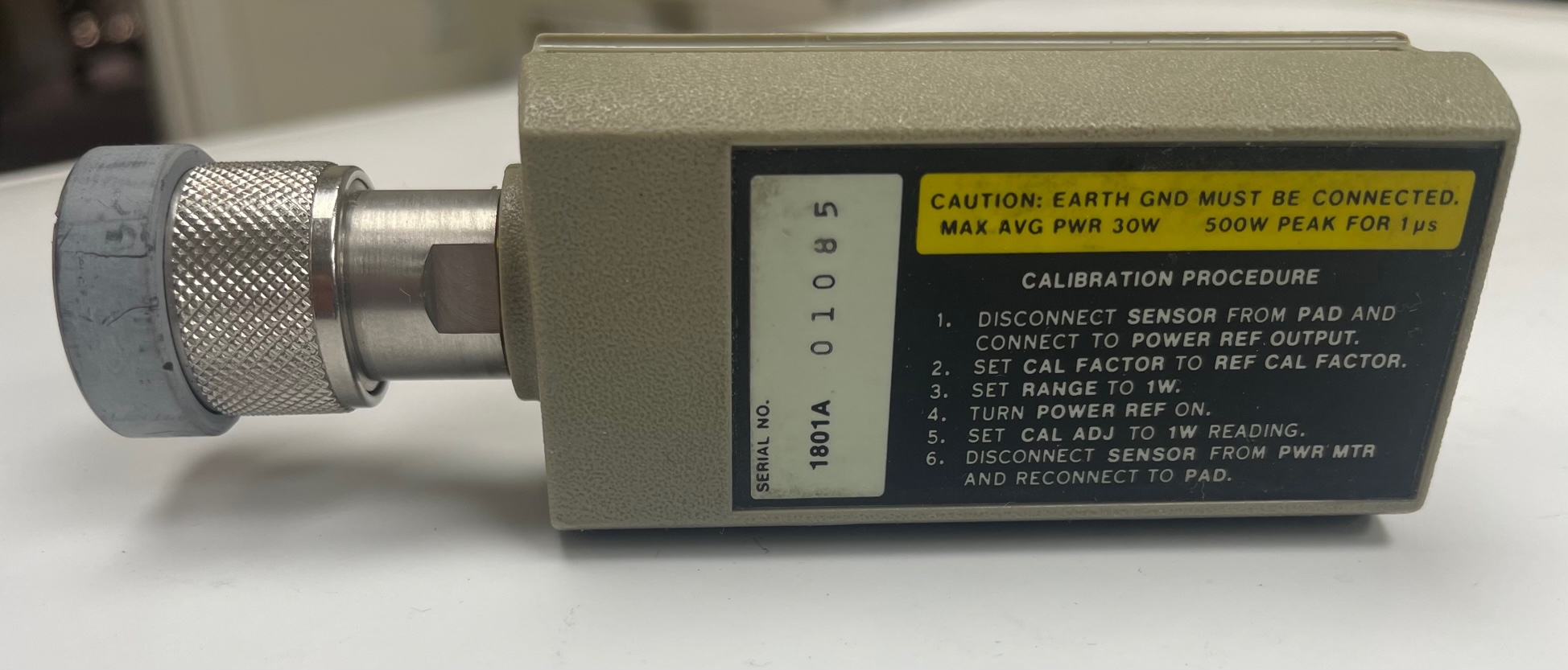 HP 8481B Power Sensor - Meter Testing Equipment, Test Equipment - BMI ...