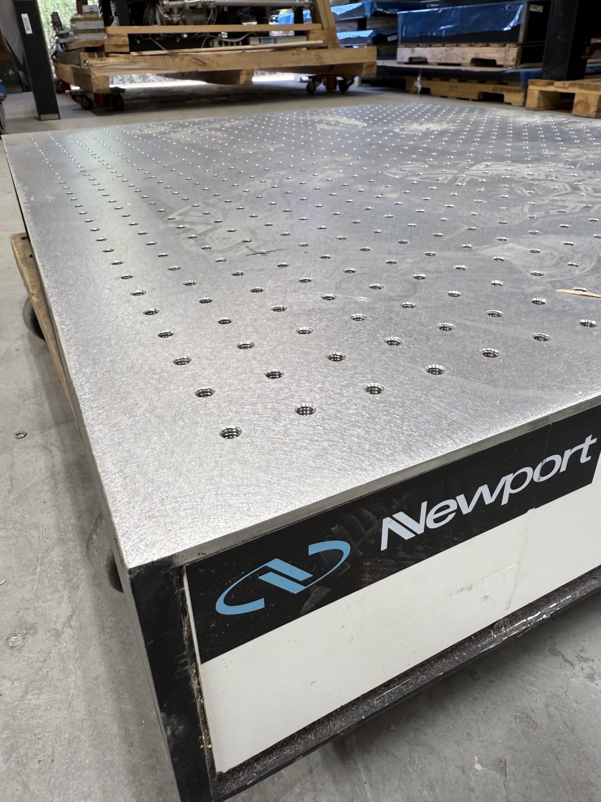 Newport 36x30x4 Optical Breadboard – Damped Lab Table