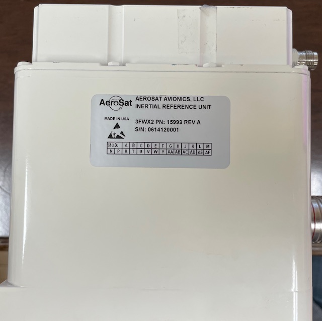 9181 Series Inertial Reference Unit - Sat Avionics, LLC Model No ...