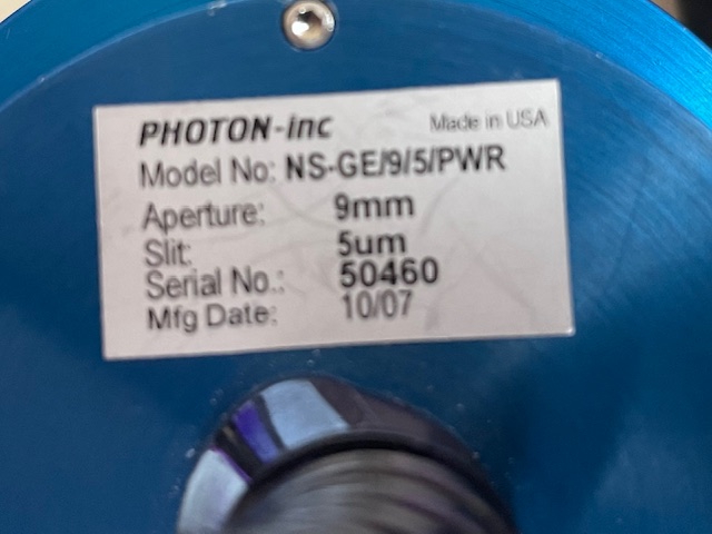 Photon NS-GE/9/5/PWR Laser Beam Scan Head - Optical Detectors, Optical ...