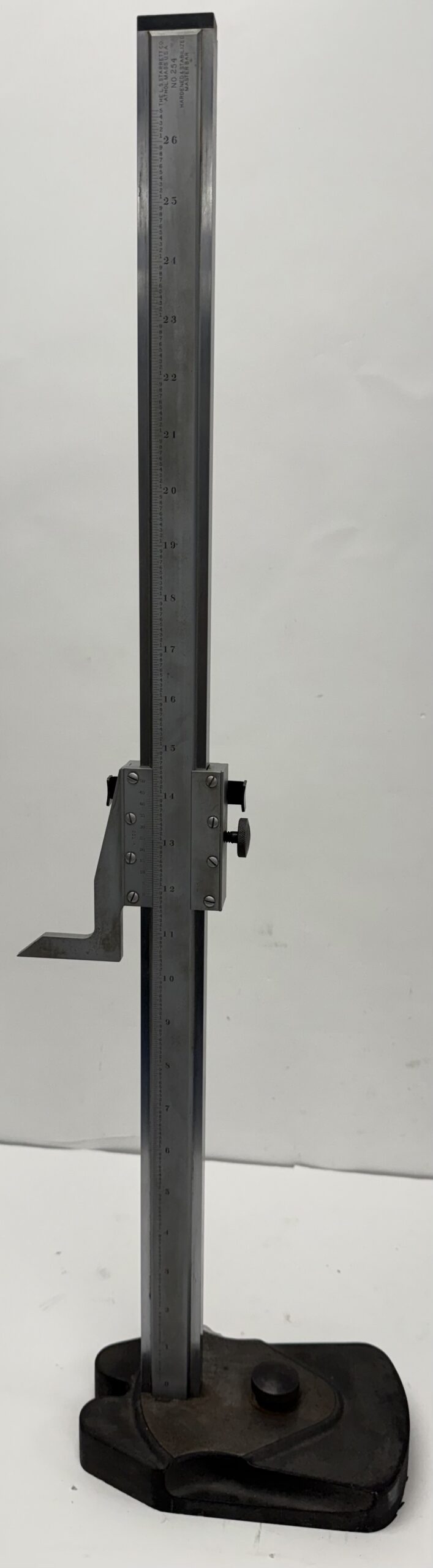 Starrett 254 18" Vernier Height Gage – Machinist Measuring Tool