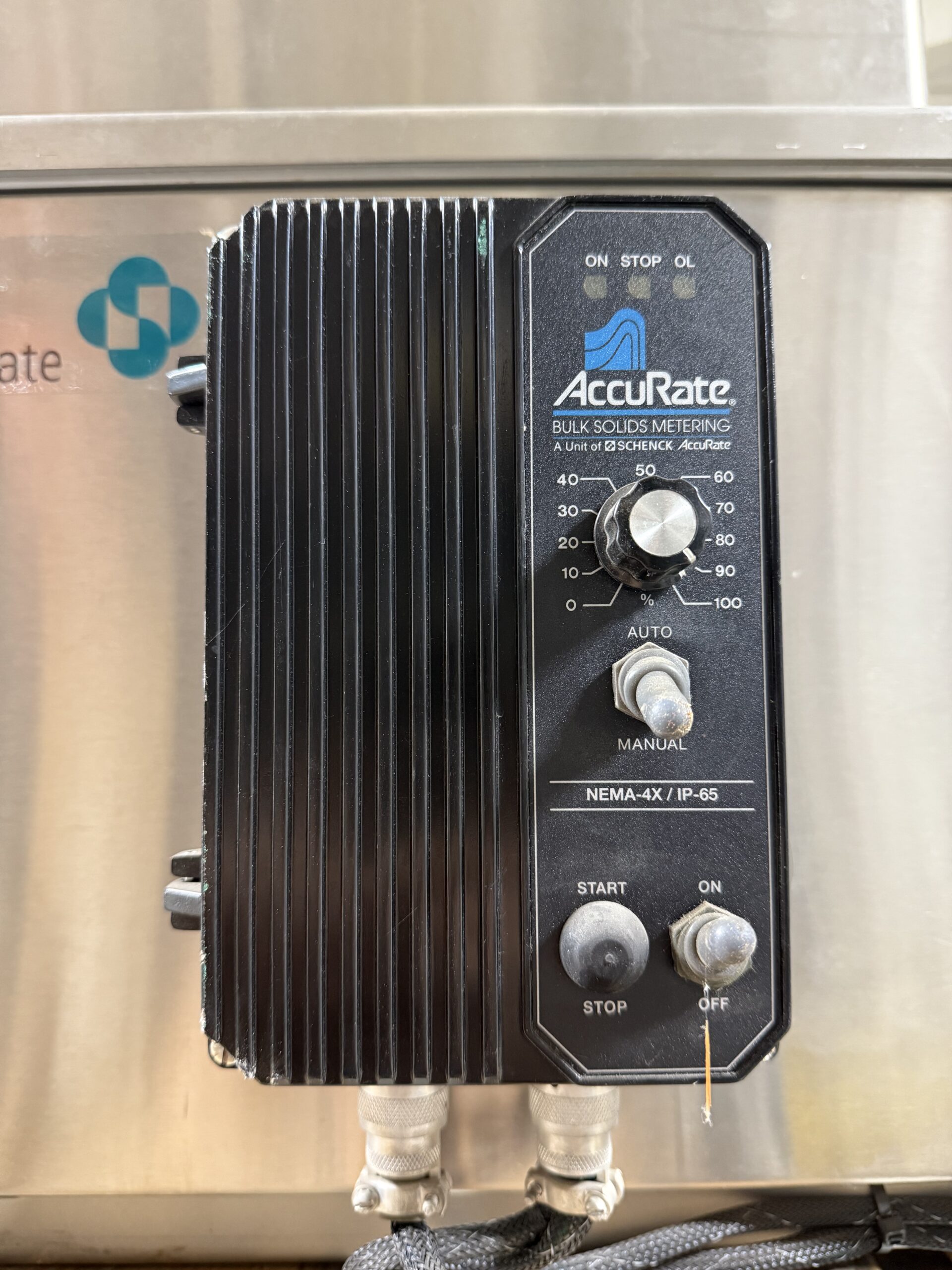 Schenck AccuRate Tuf-Flex Mass Flow Hopper – NEMA-4X IP-65