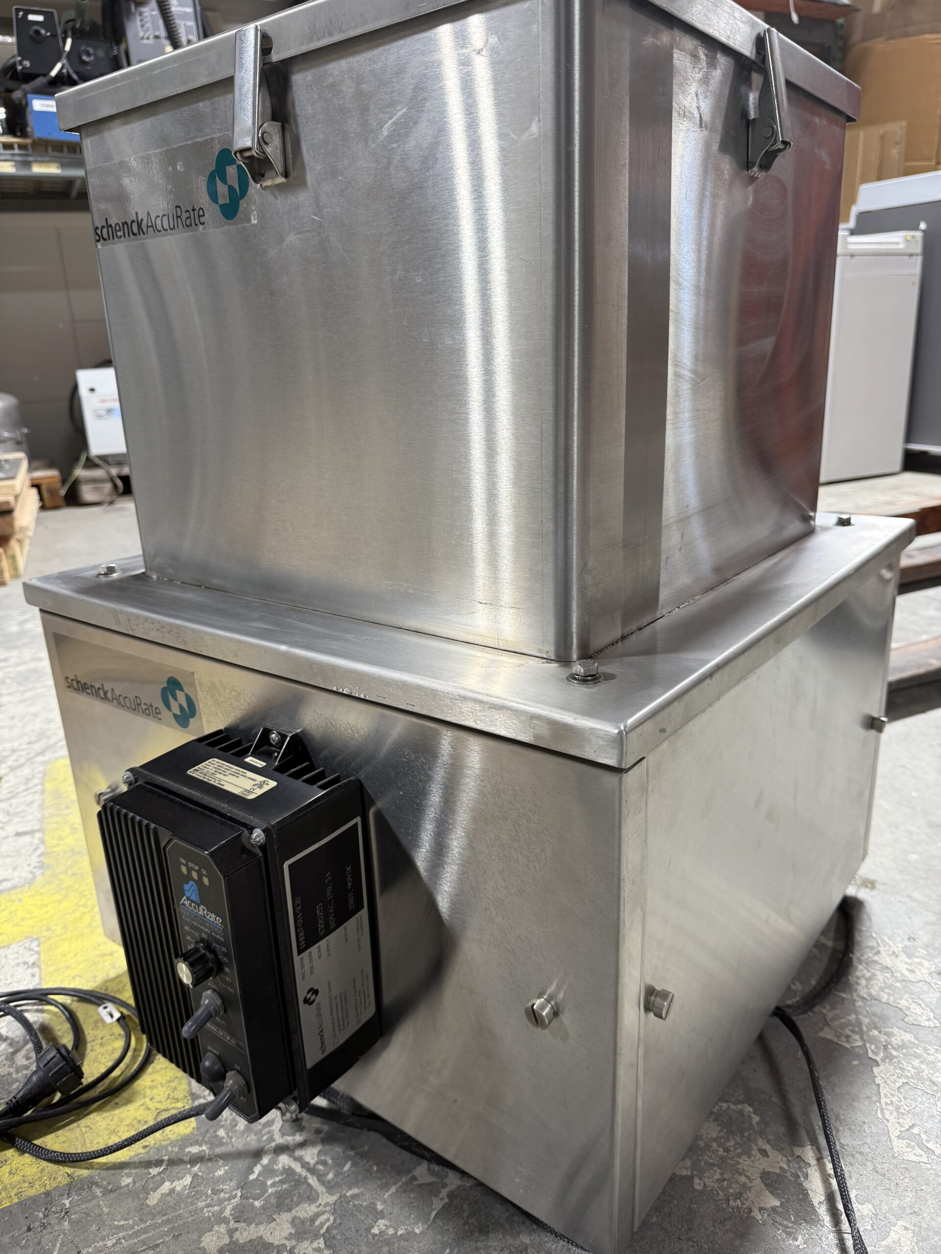 Schenck AccuRate Tuf-Flex Mass Flow Hopper – NEMA-4X IP-65