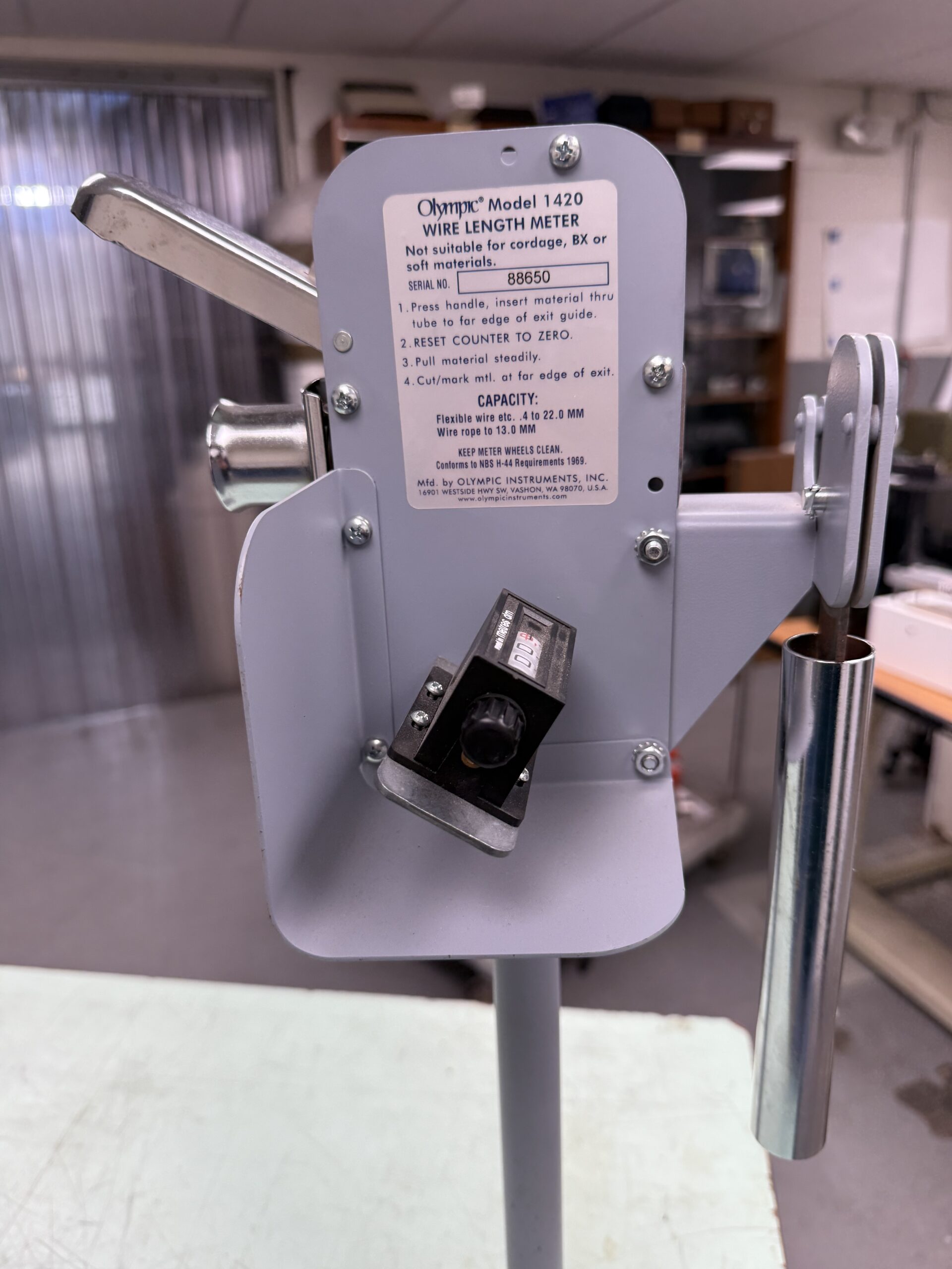 Taymer LR100-1420FM Wire and Cable Print Inspection System