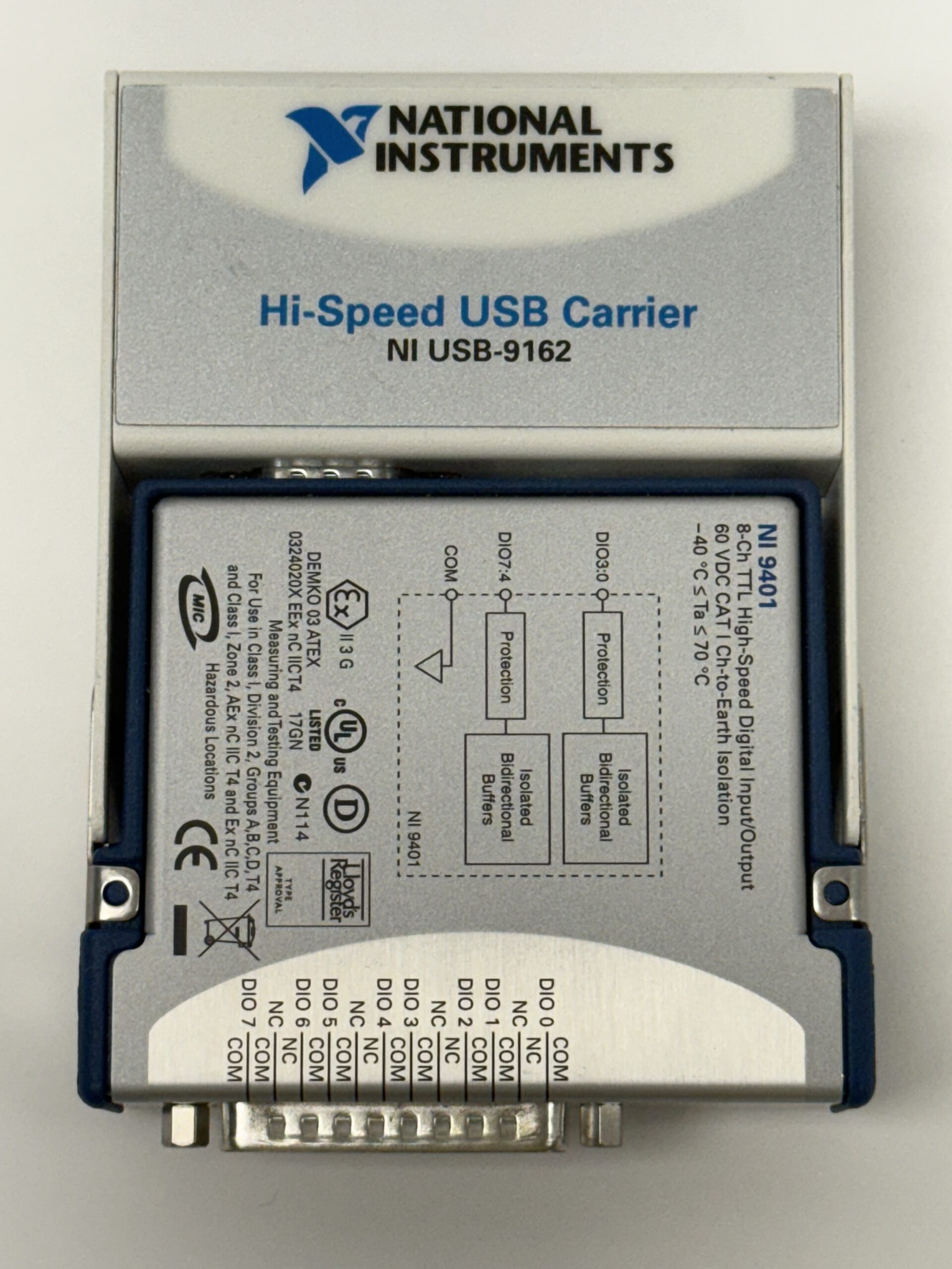 National Instruments USB-9162 with NI 9401 – Digital I/O