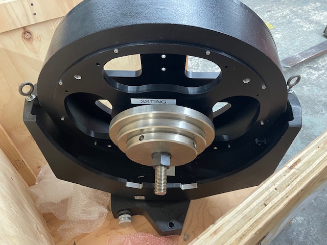 Aerotech AOM130-24 24" Manual Mount & Flexure Plate - Mirror Mounts ...