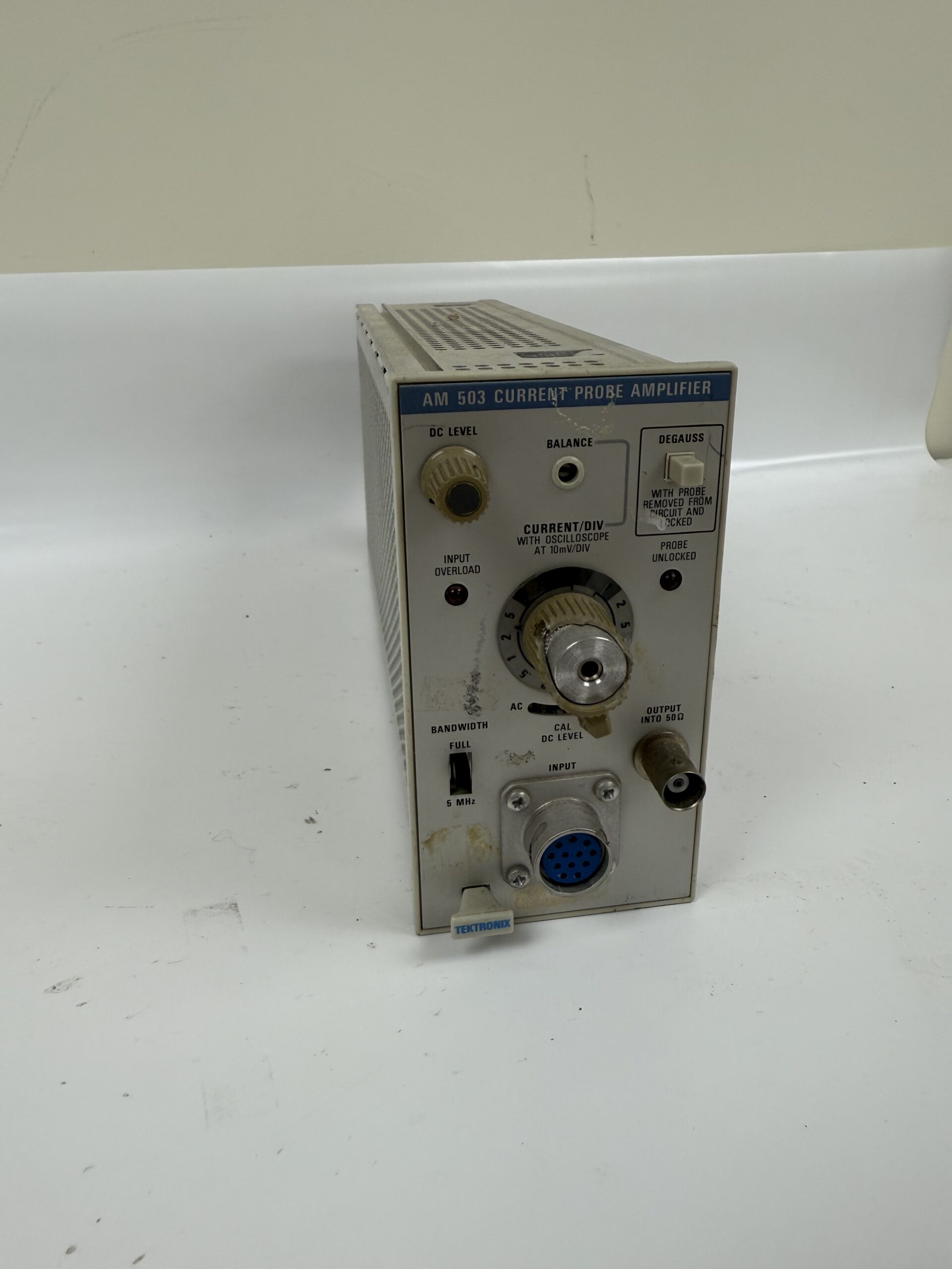 Tektronix AM503 Current Probe Amp - Incomplete