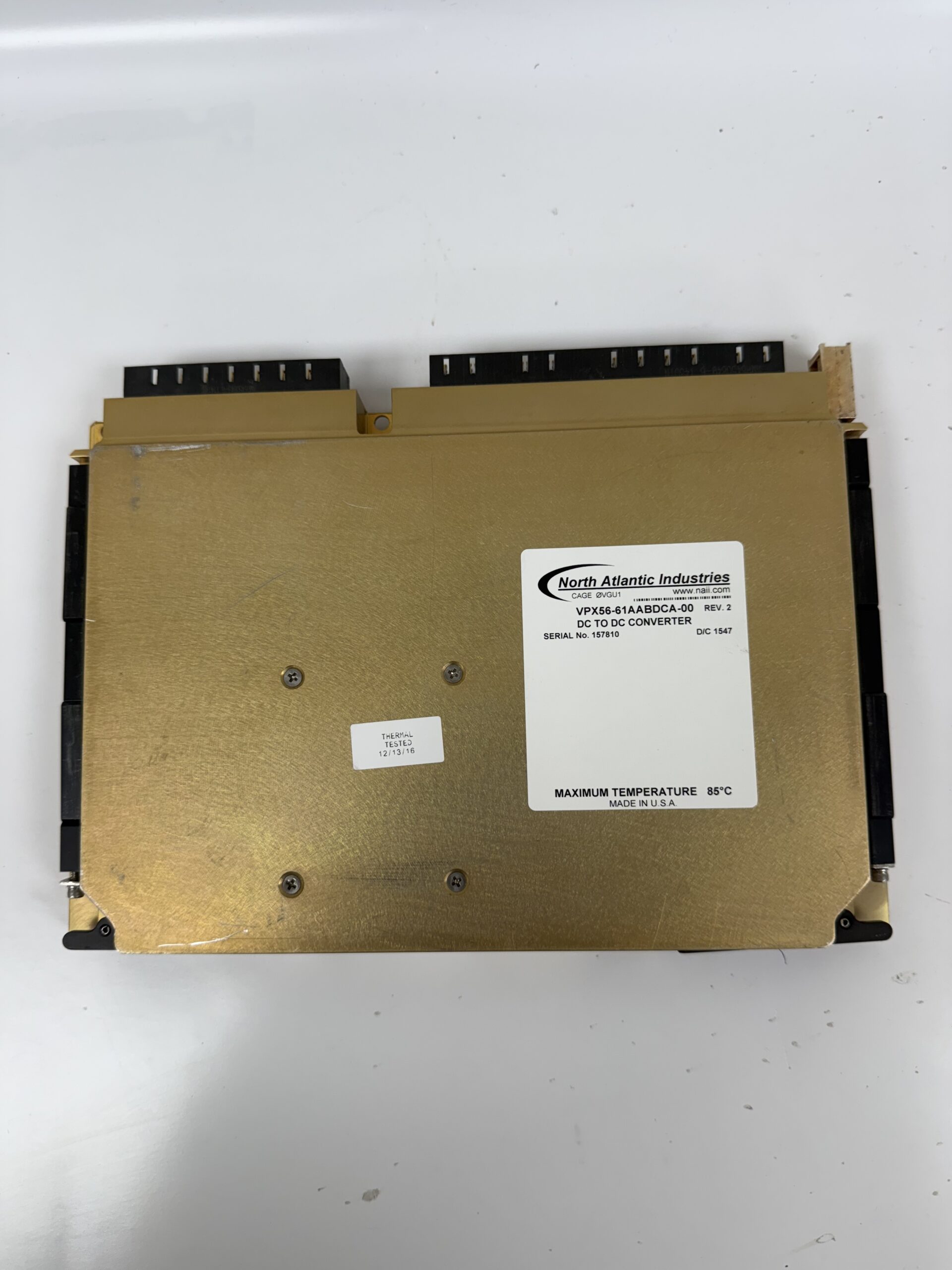 VPX56-6 6U VPX Power Supply - AC/DC