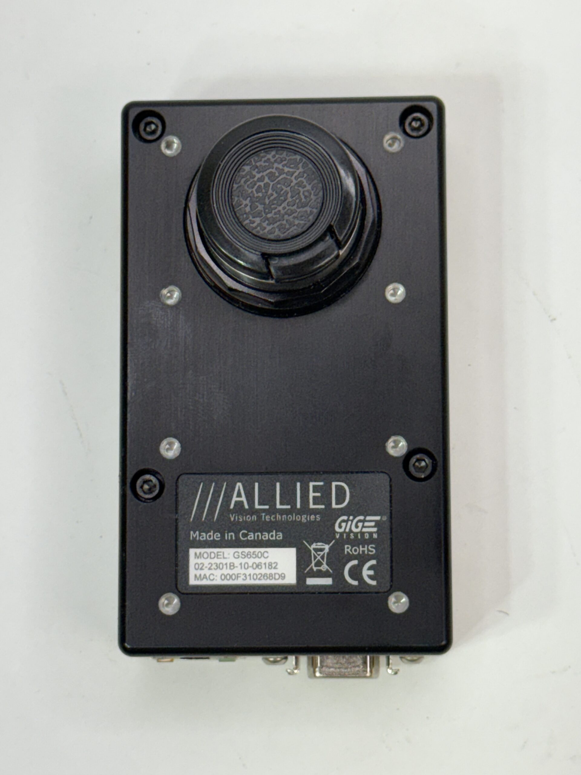 Allied Vision Prosilica GS650C Camera - GigE (AS IS)