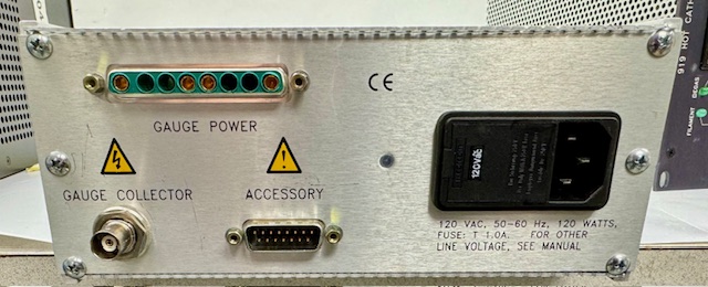 MKS Instruments 919 Hot Cathode Controller - Vacuum Equipment - BMI ...
