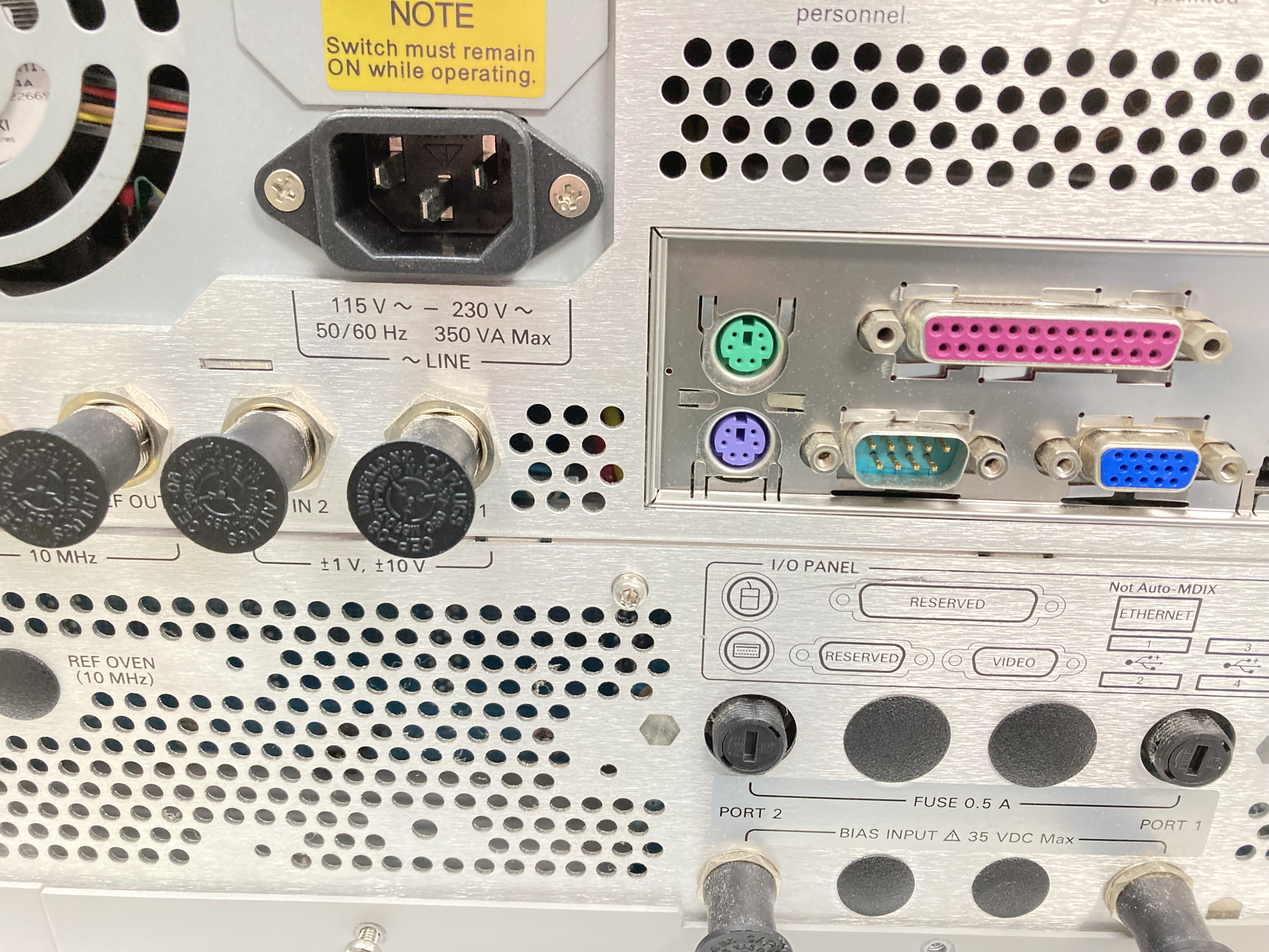 Agilent E5071C ENA Series Network Analyzer (parts only) - Analyzers ...