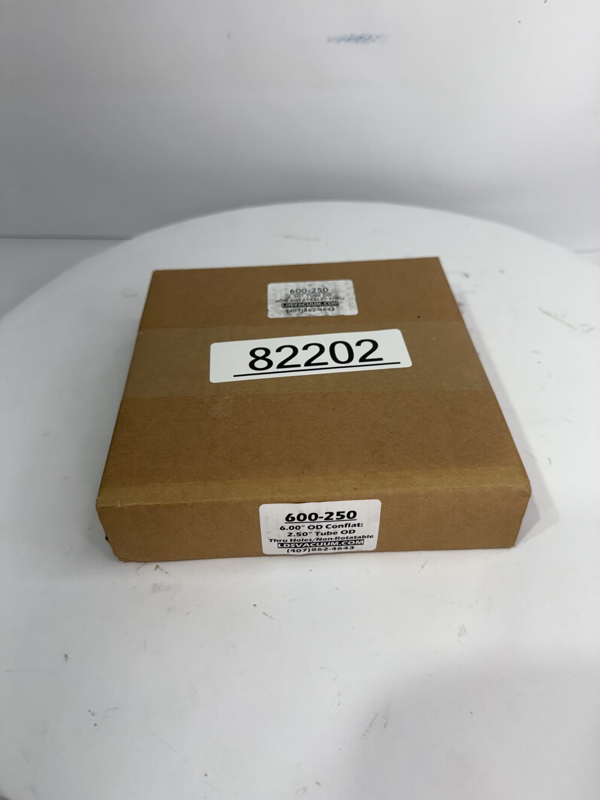 6.00" CF Flange - Non-Rotatable, Through Hole (AS IS)