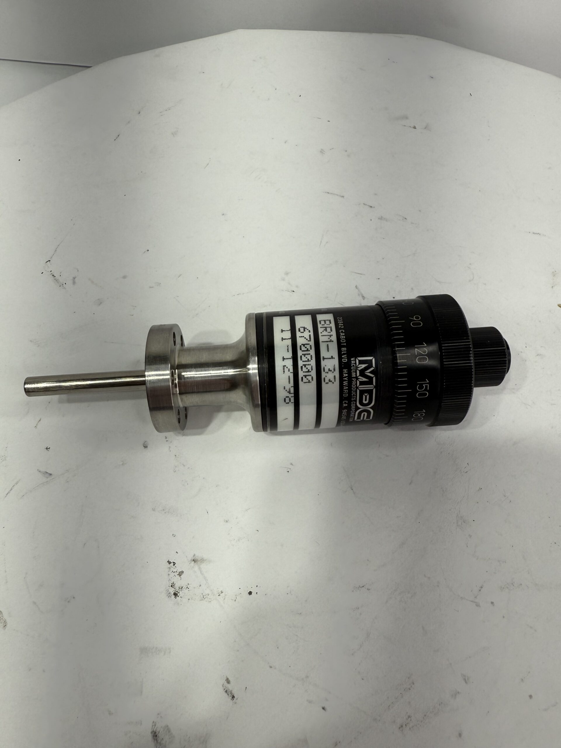 MDC BRM-133 Rotary Feedthrough - 1.33" CF (AS IS)