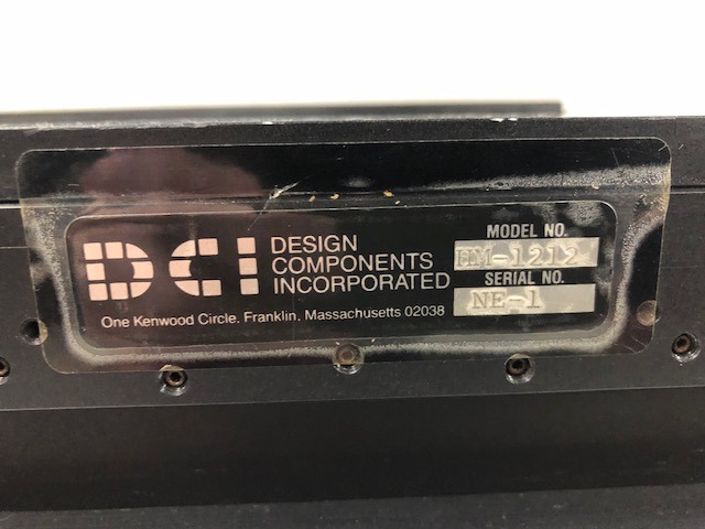 DCI X-Y Motorized Stage - Motorized Stages - BMI Surplus