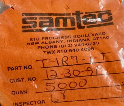 Samtec T-1R7-1-T Terminal Posts (5000 pcs) - Electronic Components ...