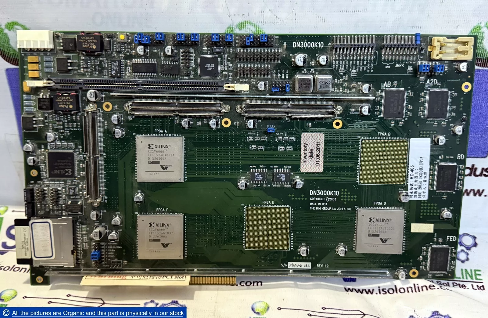 DINI Group DN9000K10PCIE8T FPGA Board - AS IS